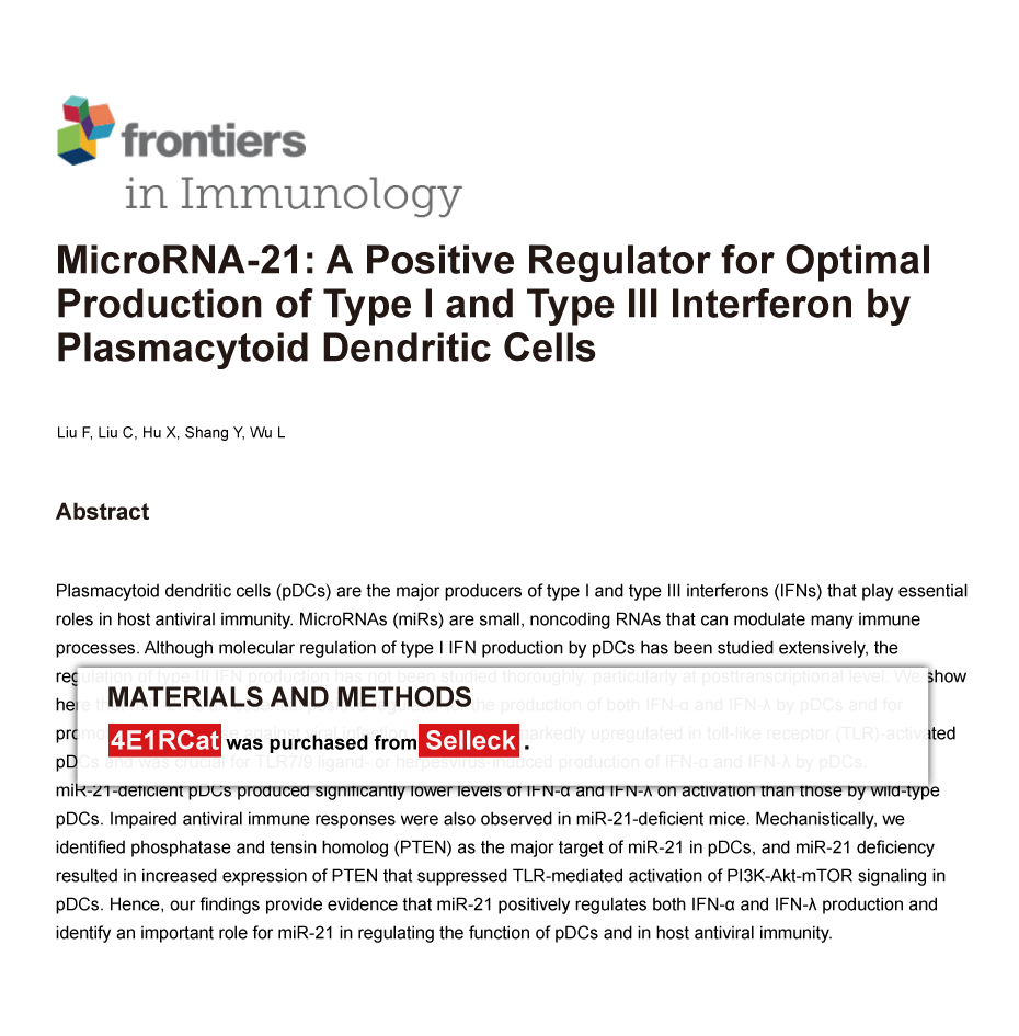 Selleck Chemicals | Other Chemicals