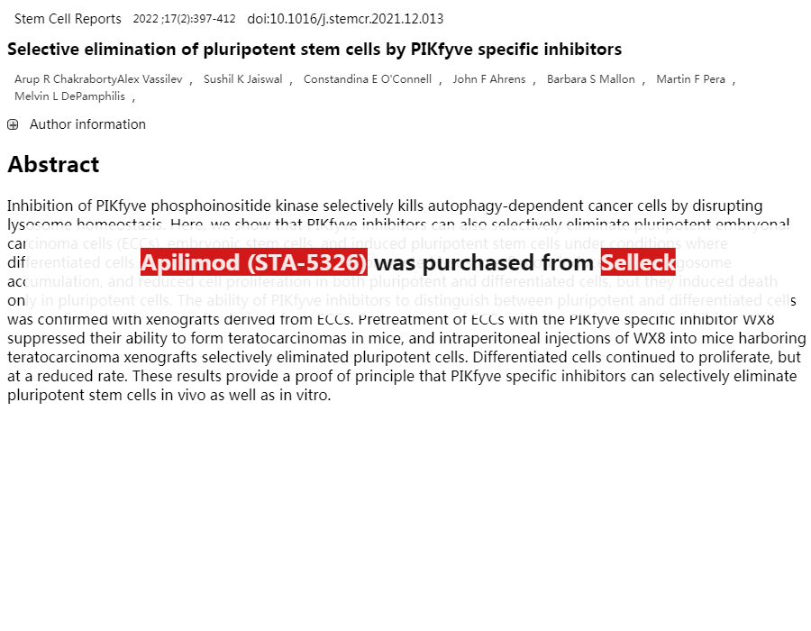 PIKfyve Inhibitor | PIKfyve modulator | PIKfyve Review