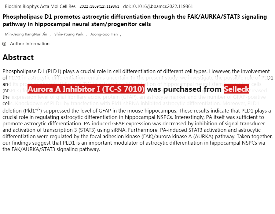 Aurora Kinase Inhibition | Aurora Kinase Inhibitor Review