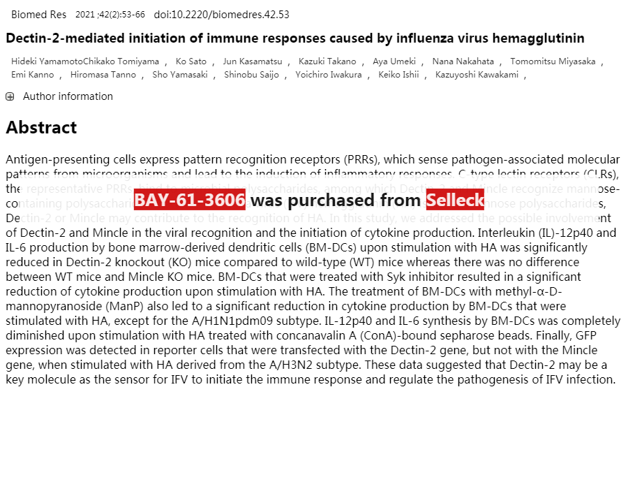 Syk Inhibition | Syk Inhibitor Review