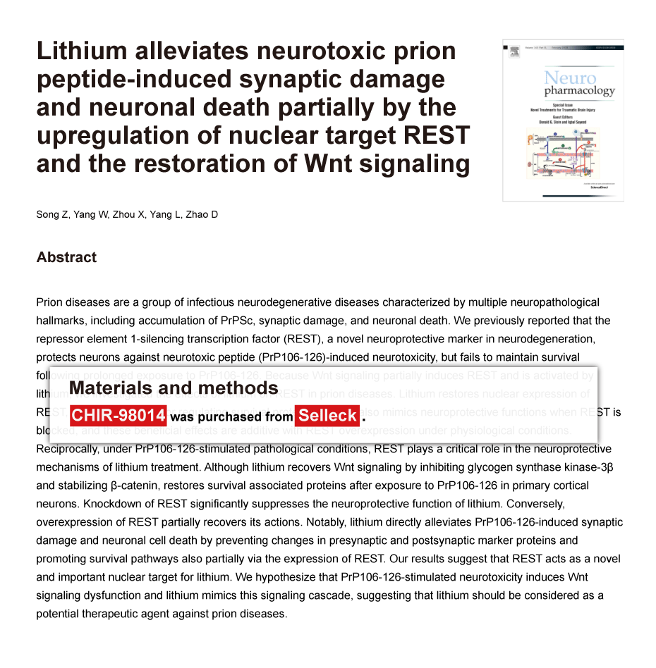 CHIR-98014 | GSK-3 inhibitor | Read Reviews & Product Use Citations