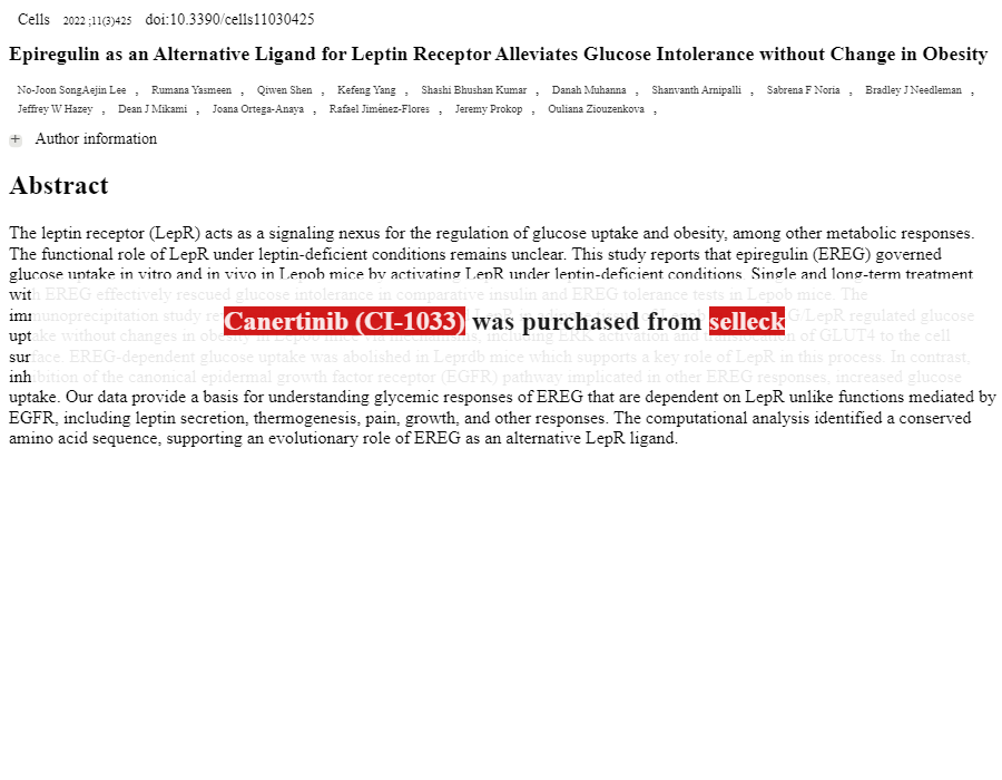 EGFR Inhibition | EGFR Inhibitor Review & List