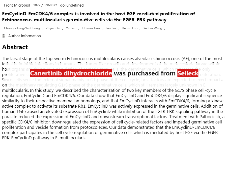 EGFR Inhibition | EGFR Inhibitor Review & List