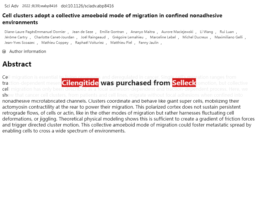 Integrin Inhibition | Integrin Inhibitor Review