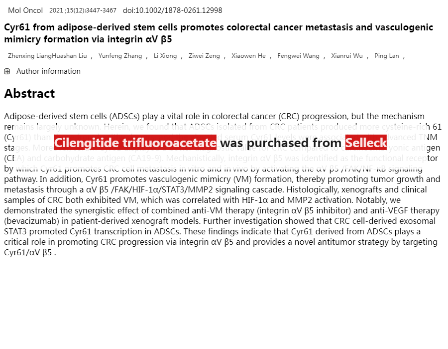 Integrin Inhibition | Integrin Inhibitor Review