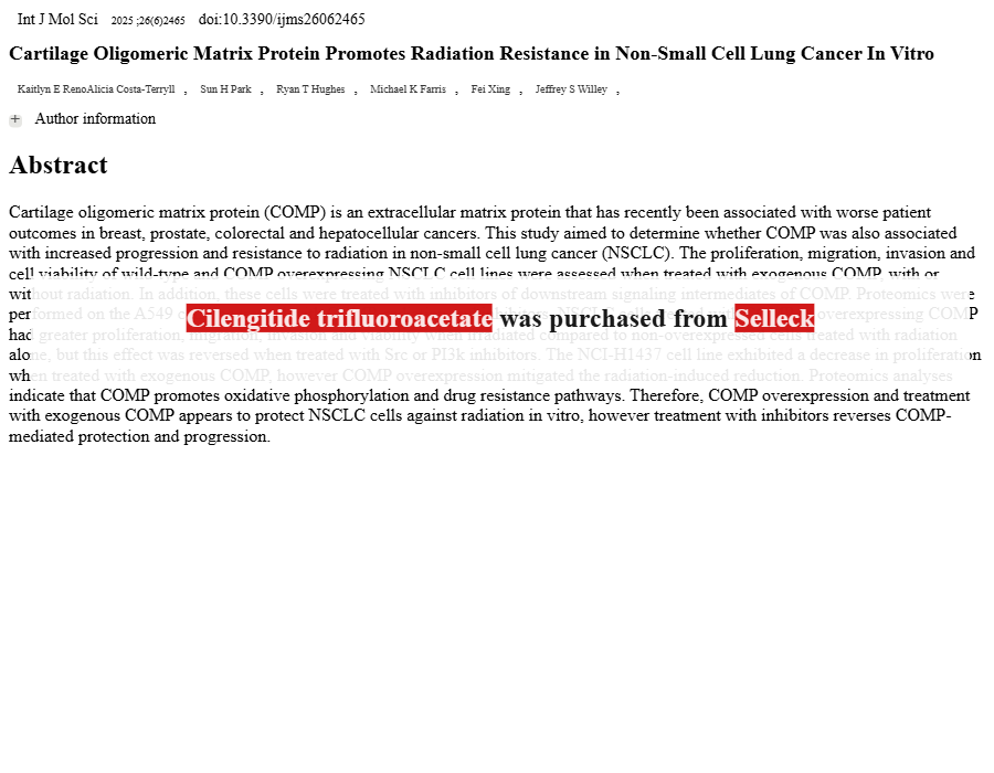 Integrin Inhibition | Integrin Inhibitor Review