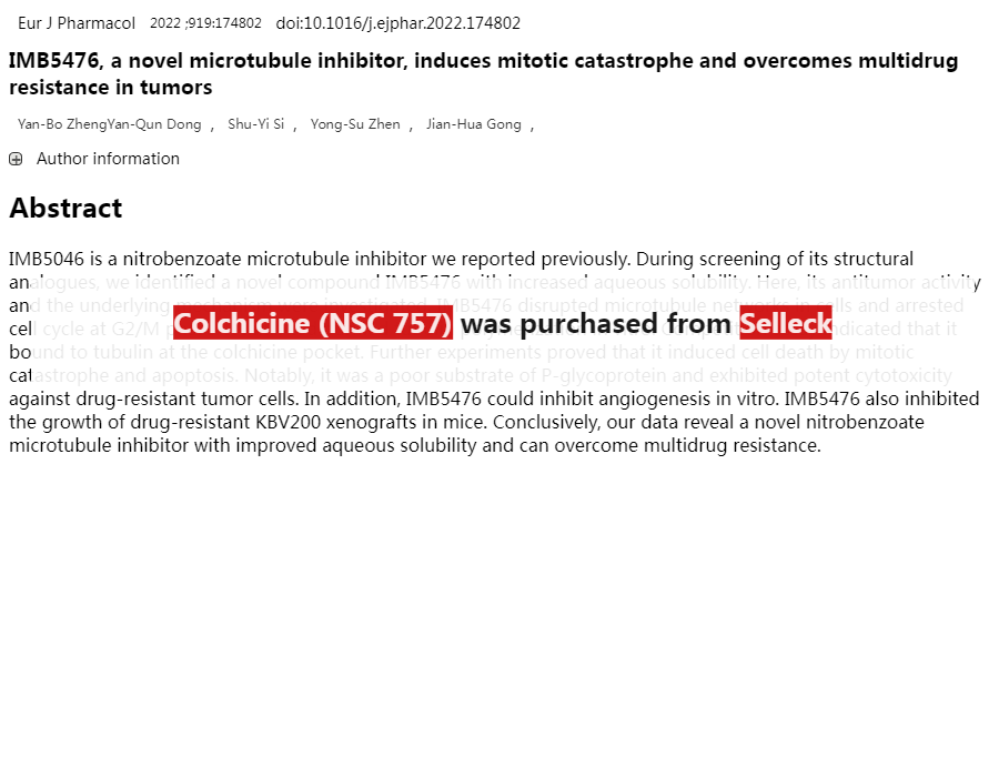 Microtubule Inhibition | Microtubule Inhibitor Review