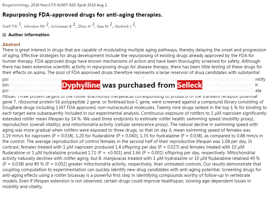 Phosphodiesterase | PDE3