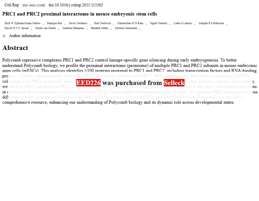 Epigenetic Reader Domain | Epigenetic Reader Domain Inhibitor Review