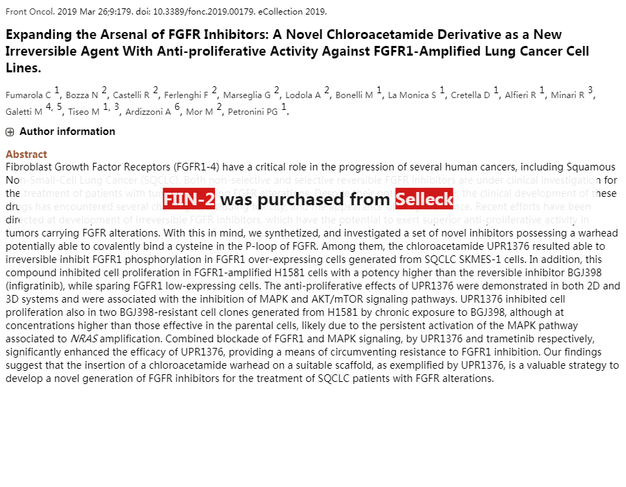 FGFR Inhibition | FGFR Inhibitor Review