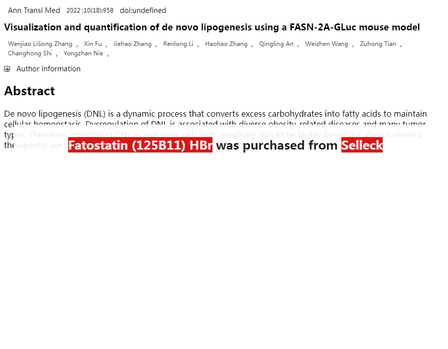 SREBP antagonist | SREBP inhibitor | SREBP agonist | SREBP activator