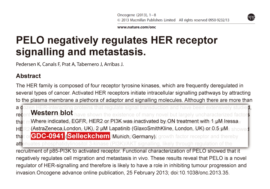 Pictilisib (GDC-0941) | PI3K inhibitor | Read Reviews & Product Use ...