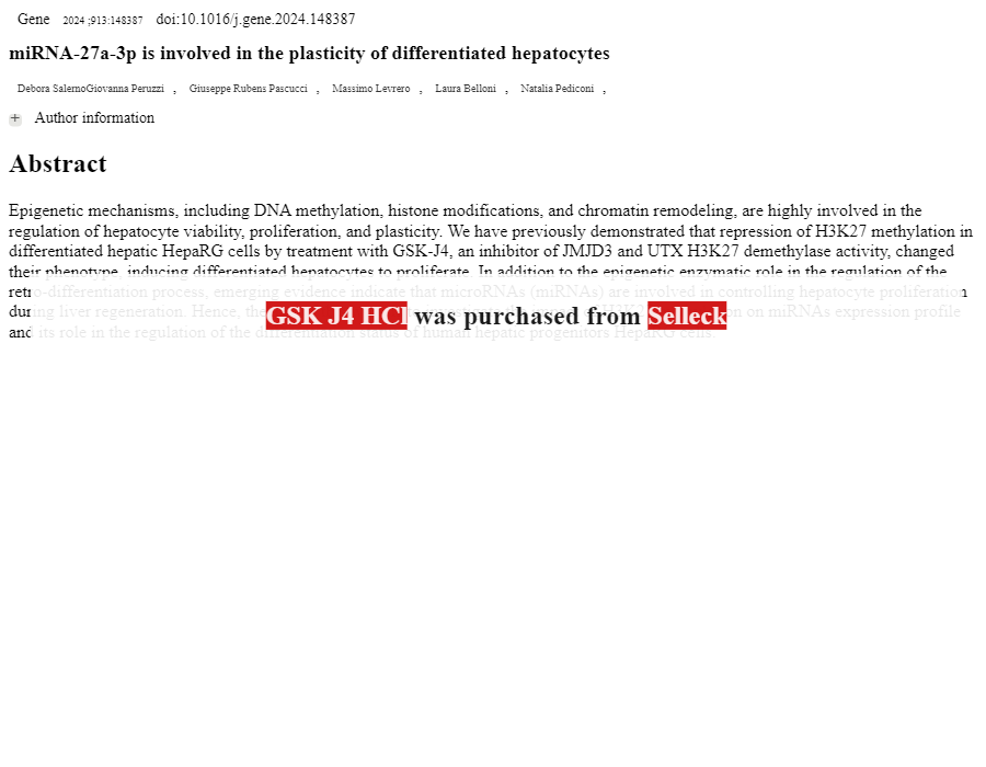 JMJD inhibitor | JMJD modulator | JMJD chemical | JMJD Inhibition