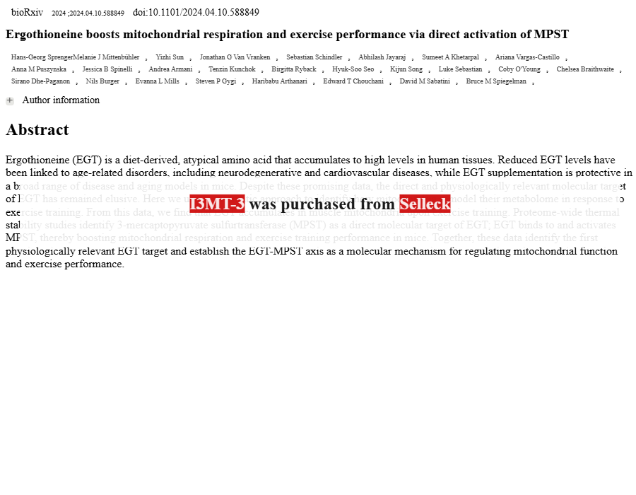 3-MST antagonist | 3-MST inhibitor | 3-MST agonist | 3-MST activator