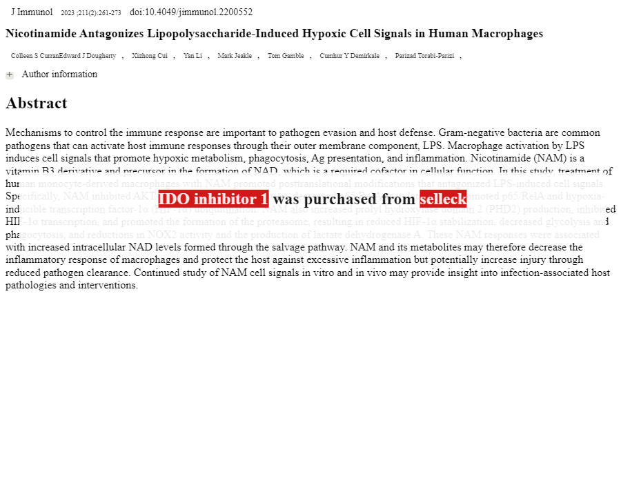 IDO/TDO Pathway | IDO/TDO Inhibitor Review