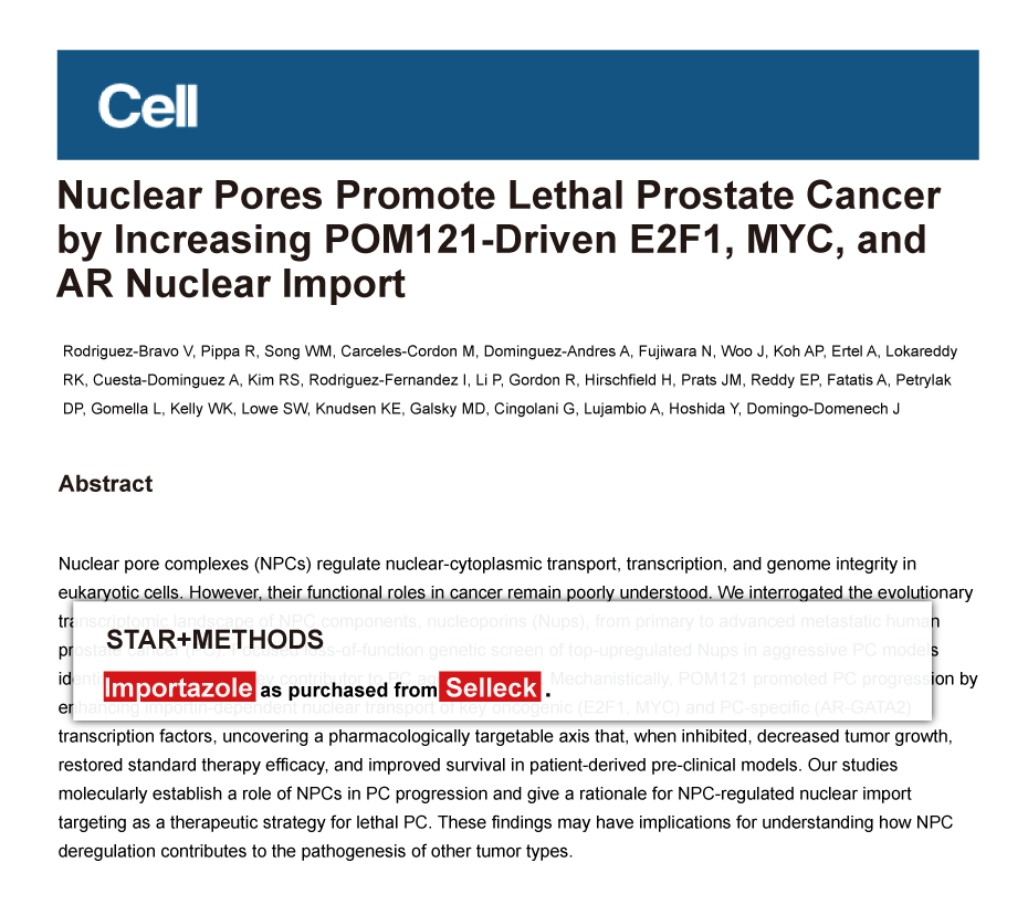Importazole | ≥99%(HPLC) | Selleck | Others