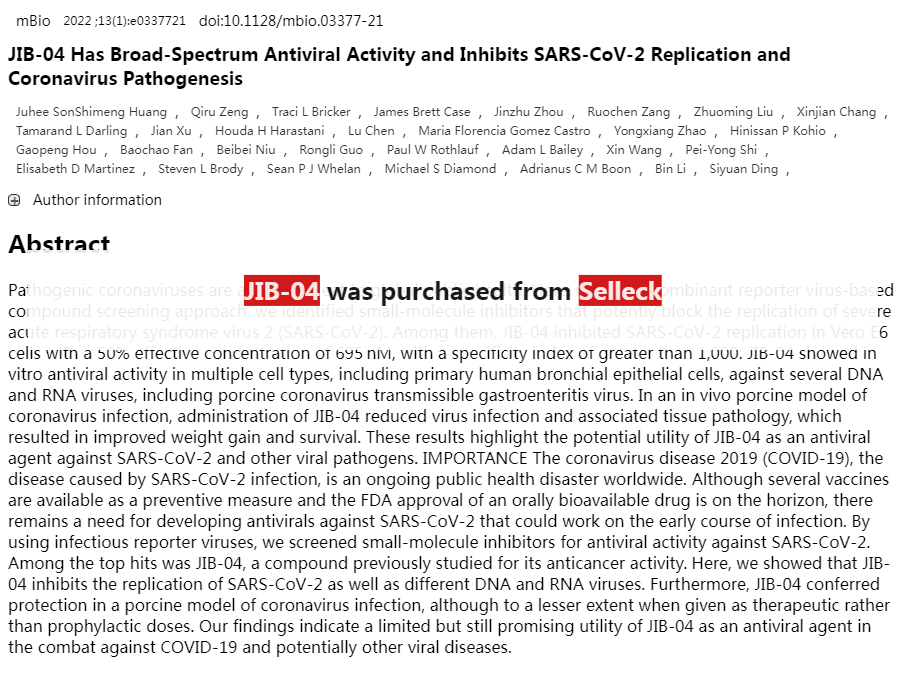 JMJD inhibitor | JMJD modulator | JMJD chemical | JMJD Inhibition