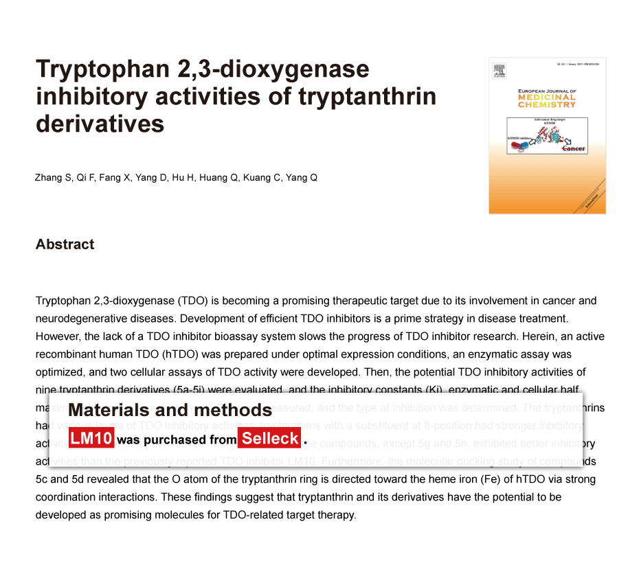 IDO/TDO Pathway | IDO/TDO Inhibitor Review