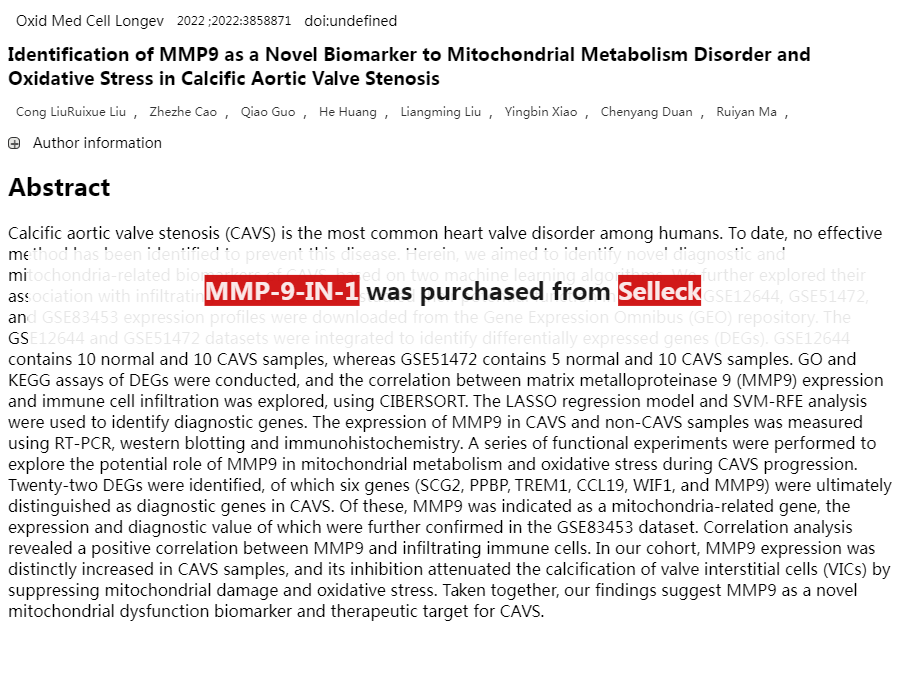 Matrix metalloproteinases | MMP Inhibition | MMP Inhibitor Review