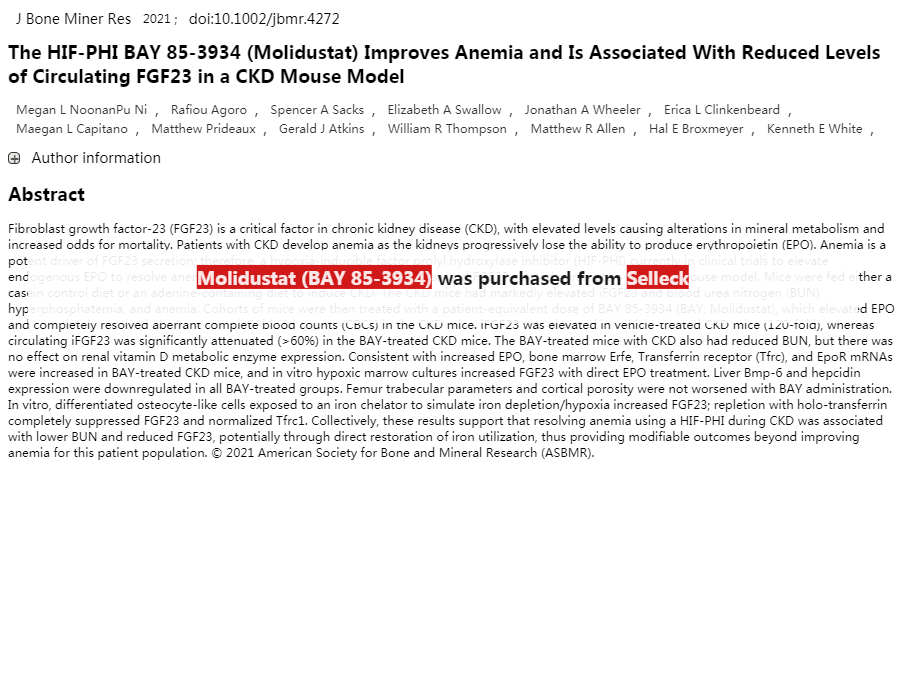 HIF Inhibition | HIF Inhibitor Review