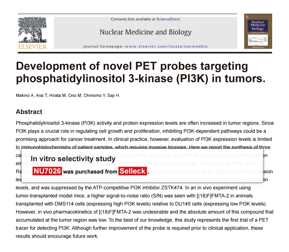 NU7026 | DNA-PK inhibitor | Read Reviews & Product Use Citations