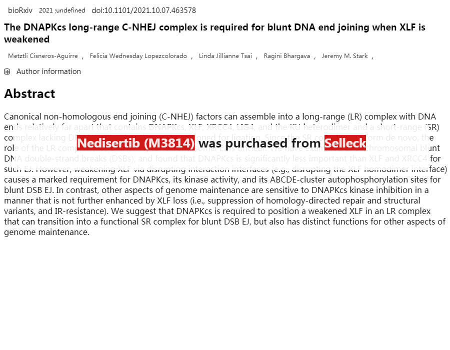 DNA-PK Inhibition | DNA-PK Inhibitor Review