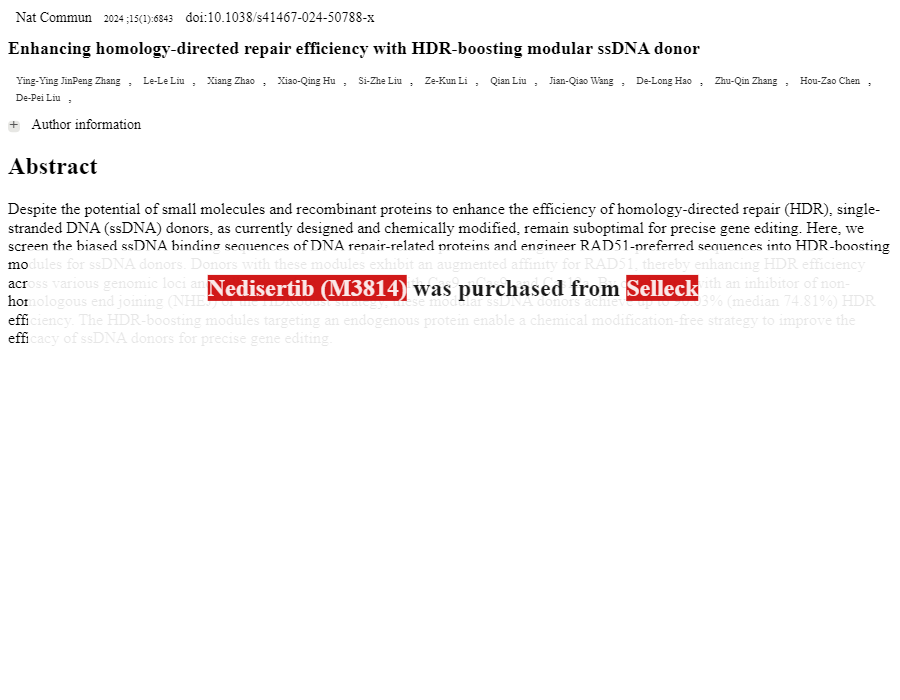 DNA-PK Inhibition | DNA-PK Inhibitor Review