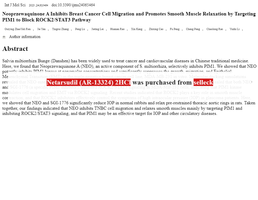 ROCK Inhibition | ROCK Inhibitor Review