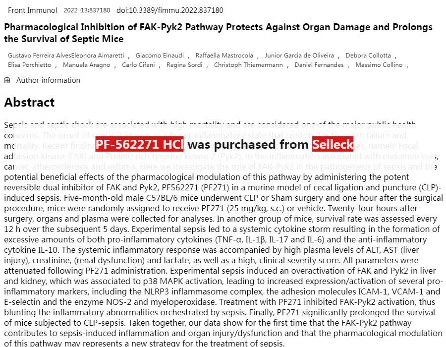 FAK Inhibition | FAK Inhibitor Review