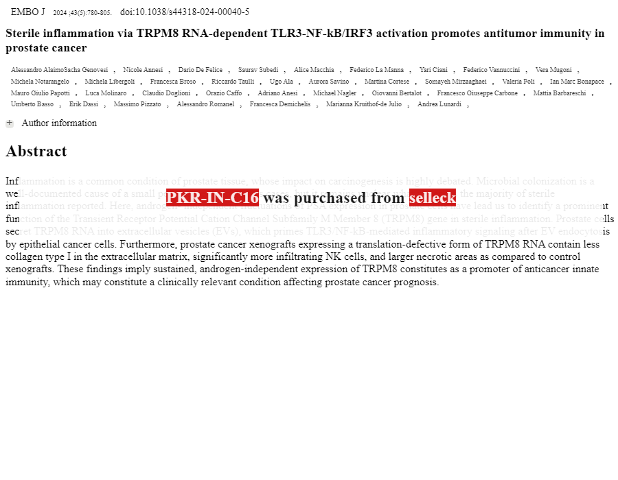 eIF antagonist | eIF inhibitor | eIF agonist | eIF activator