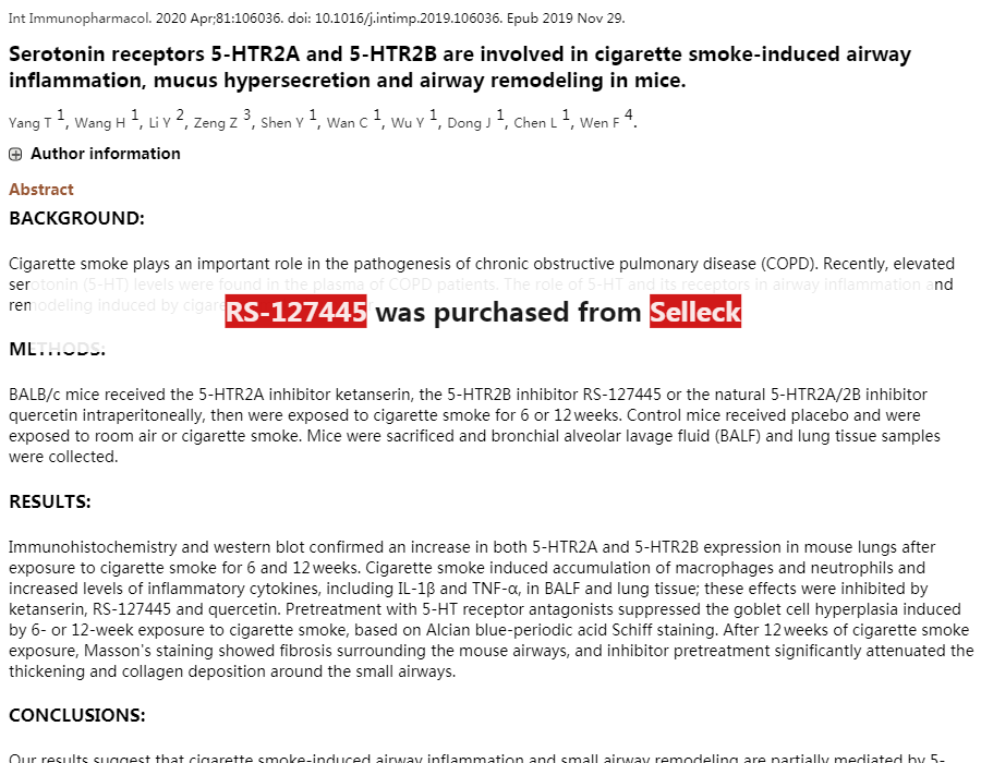 5-HT Receptor | Serotonin | 5-hydroxytryptamine