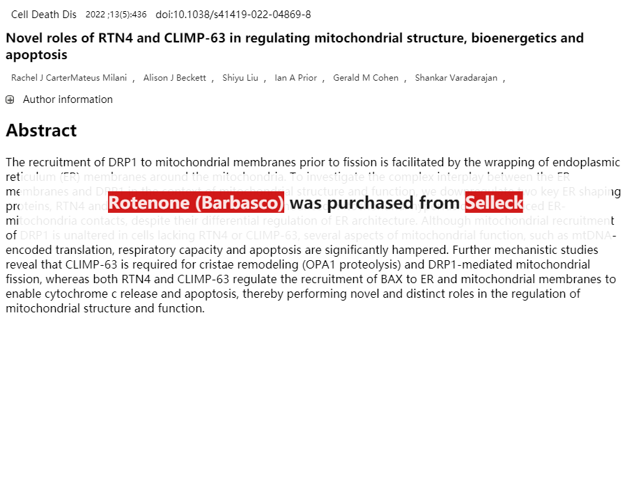 Mitophagy antagonist | Mitophagy inhibitor | Mitophagy agonist ...