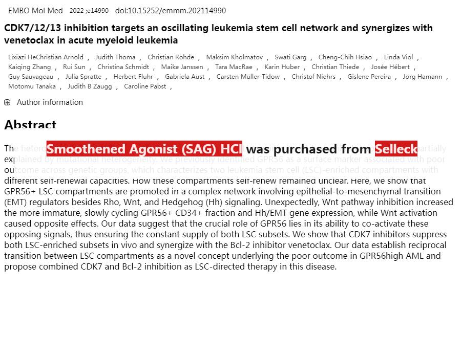 Smo Activity | Smoothened Pathway | Smoothened Inhibitor Review