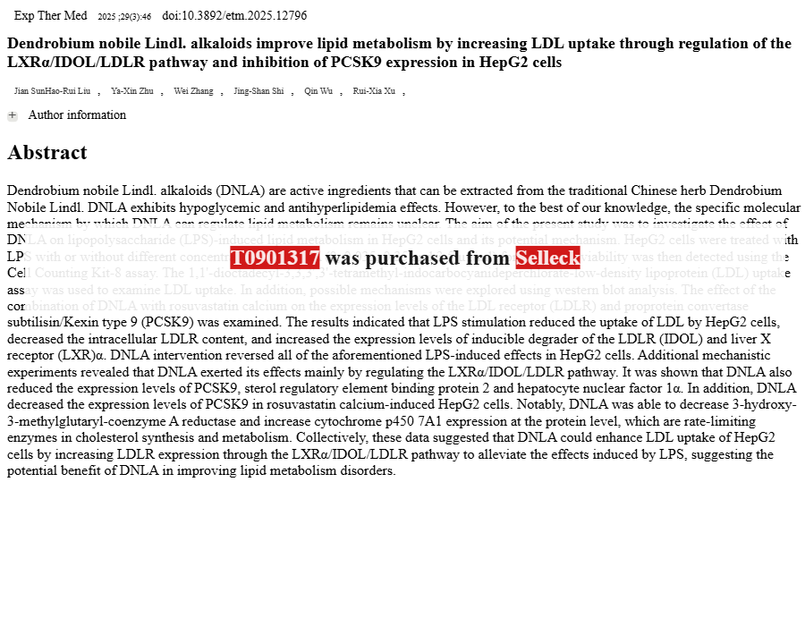 ROR antagonist | ROR inhibitor | ROR agonist | ROR activator