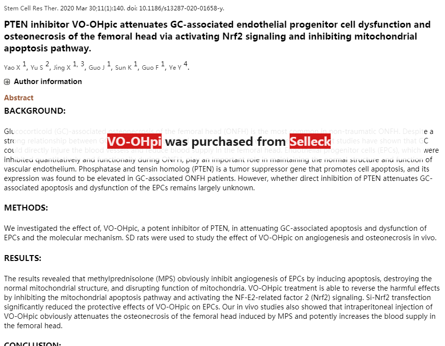 PTEN Inhibitor | PTEN Inhibition | PTEN Inhibitor Review