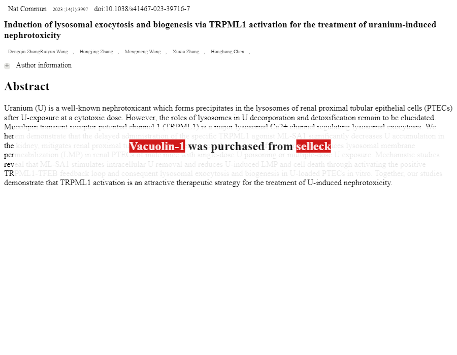 PIKfyve Inhibitor | PIKfyve modulator | PIKfyve Review