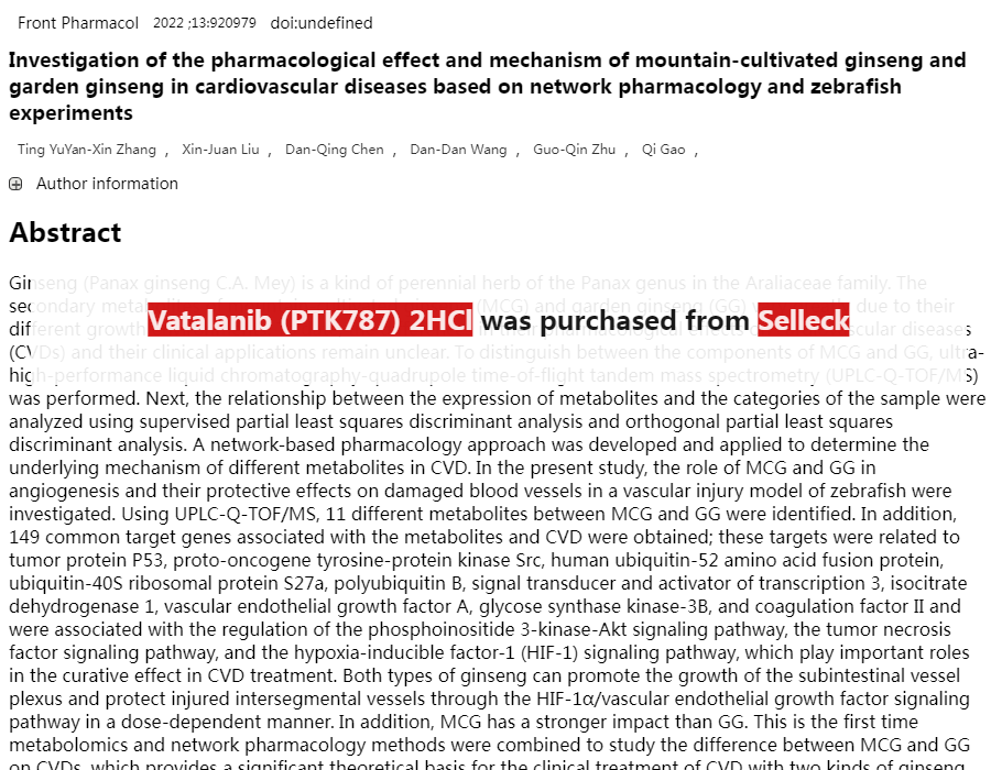 VEGFR Inhibition | VEGFR Inhibitor Review