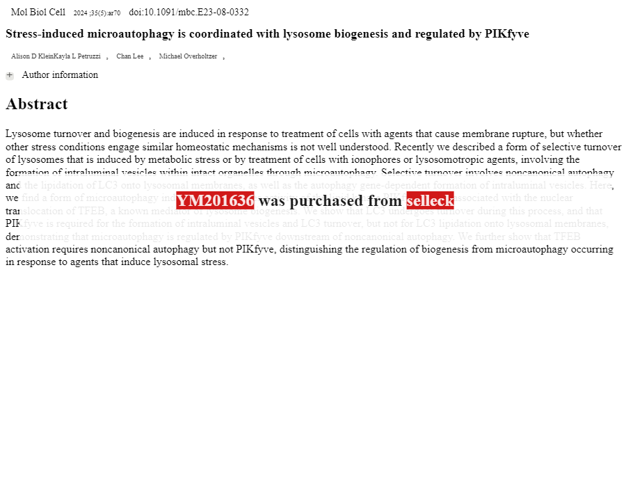 PIKfyve Inhibitor | PIKfyve modulator | PIKfyve Review
