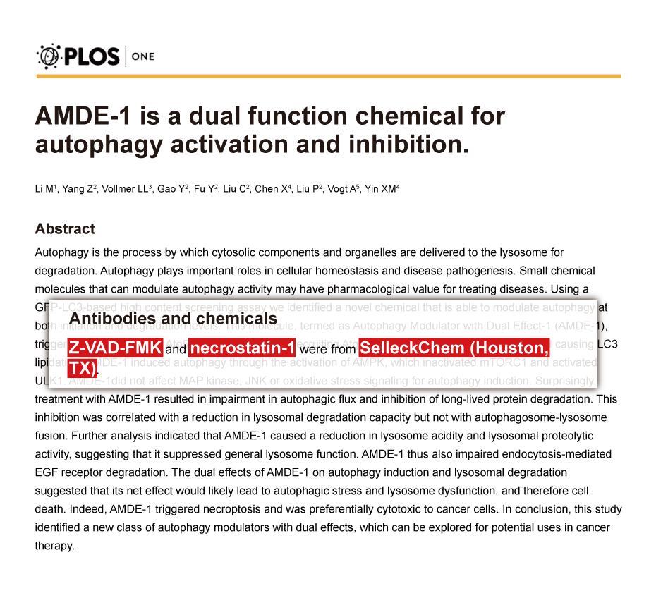 Z-VAD-FMK | Caspase inhibitor | Read Reviews & Product Use Citations