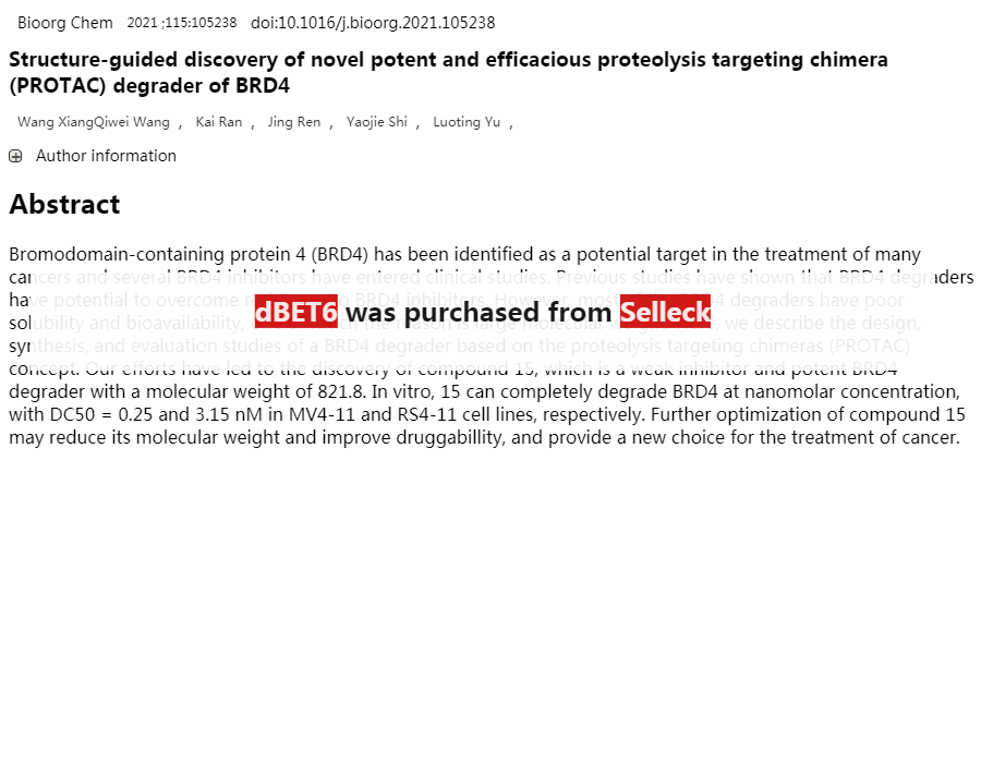 Myc antagonist | Myc inhibitor | Myc agonist | Myc activator