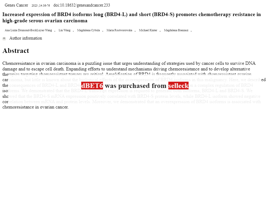 Myc antagonist | Myc inhibitor | Myc agonist | Myc activator