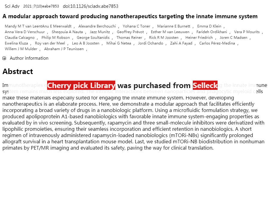 Compound Libraries for High Throughput/Content Screening | 96-Well